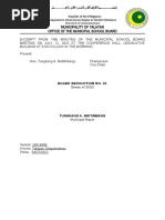 BCPC Reso. Approving BCPC Plan and Budget | PDF