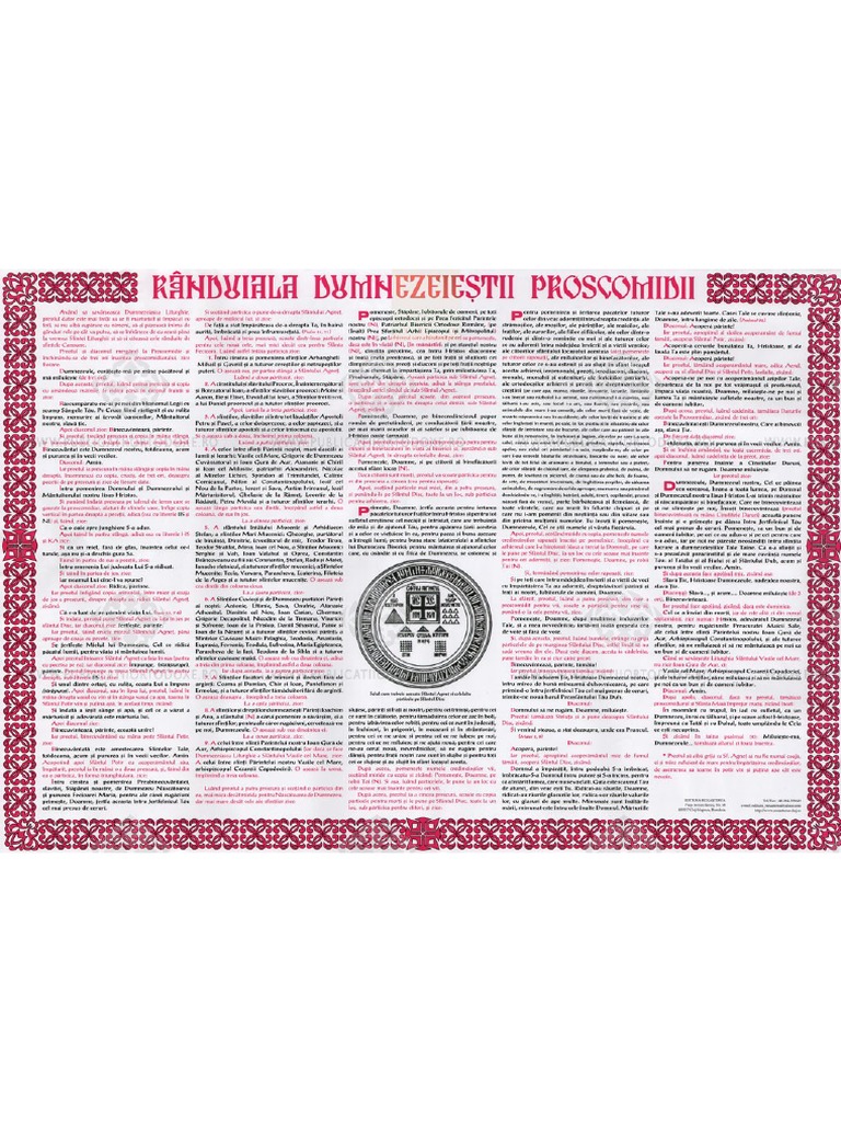 Randuiala-Proscomidiei Jpeg | PDF