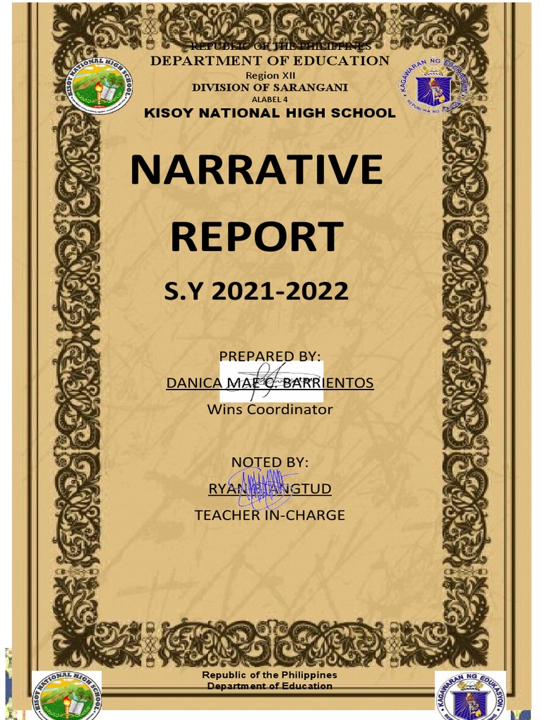 Wins Accomplishment Report 2021-2022 | PDF | Wash | Hygiene