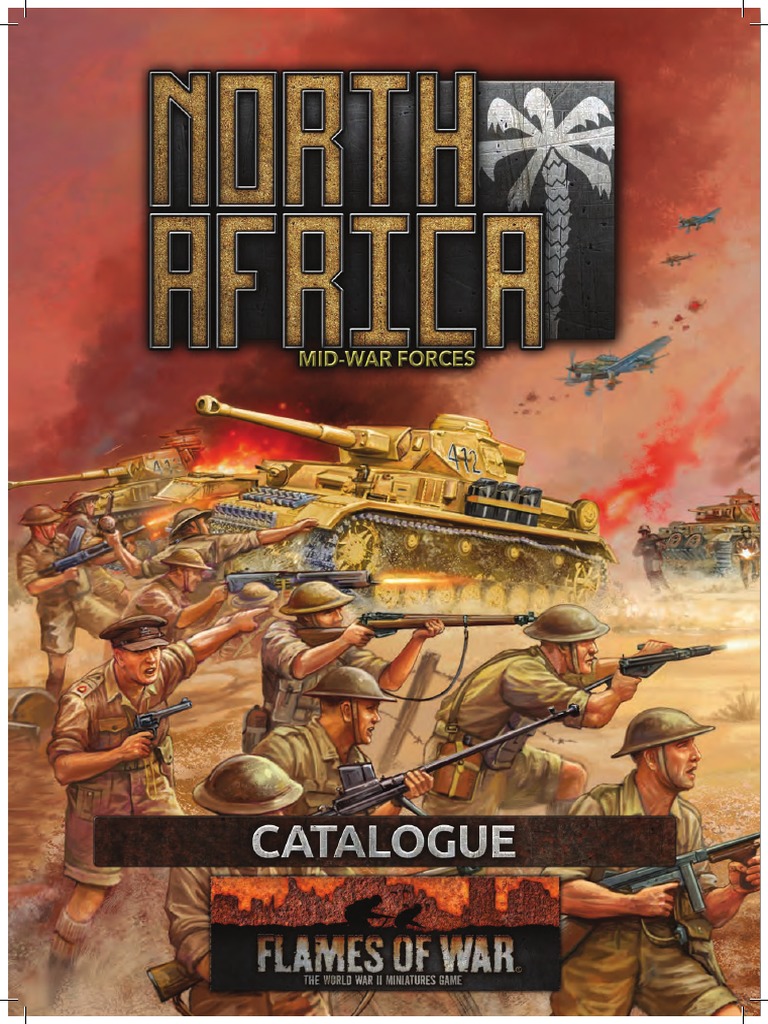 Afrikakorp Catalogue | PDF | Erwin Rommel | Tanks