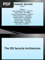 Osi Security Architecture | PDF | Osi Model | Key (Cryptography)