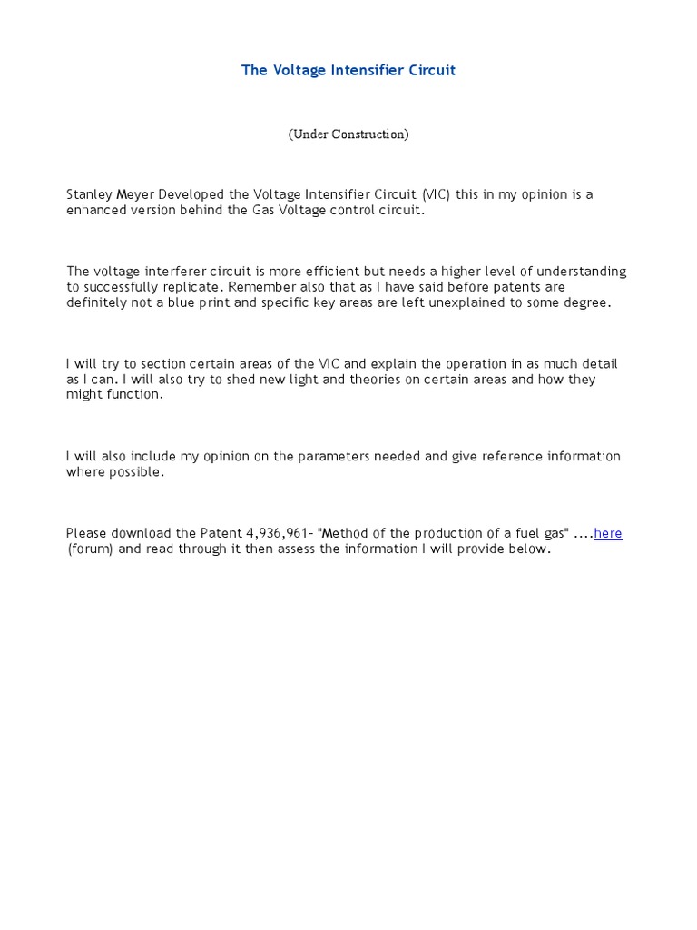 The Voltage Intensifier Circuit | PDF | Inductor | Transformer