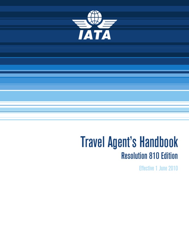Travel Agent Handbook 810 Eng | PDF | Equity (Finance) | Guarantee