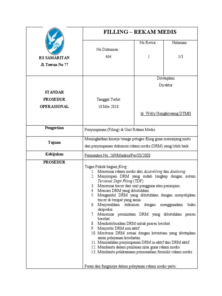 Filling BRM | PDF | Hukum