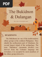 First Tribe Suludnon | PDF | Social Science