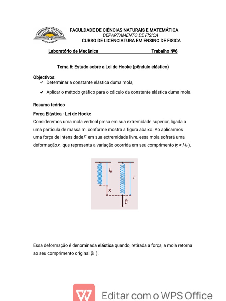 Tema 6 Constante Elastica | PDF | Science | Física