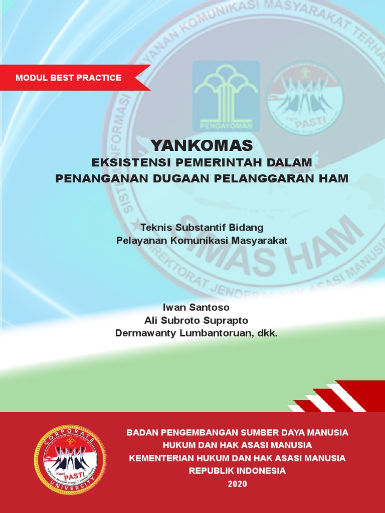 41 - Yankomas Eksitensi Pemerintah - Ditjen Ham | PDF | Politik | Ilmu ...