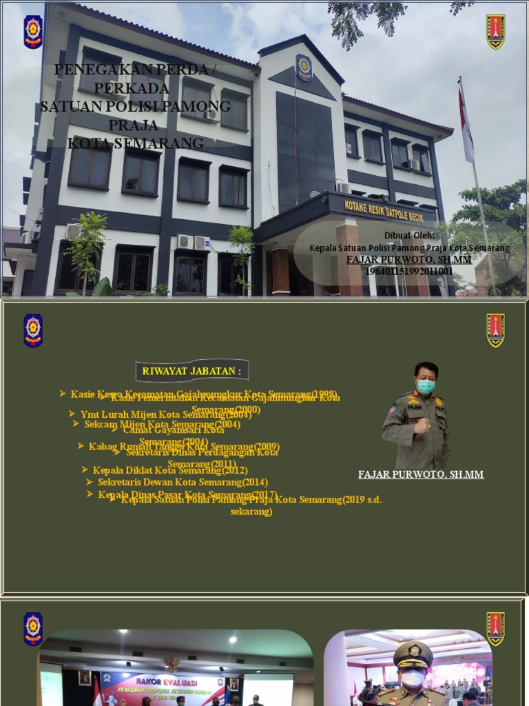 Presentation Penegakan Perda | PDF