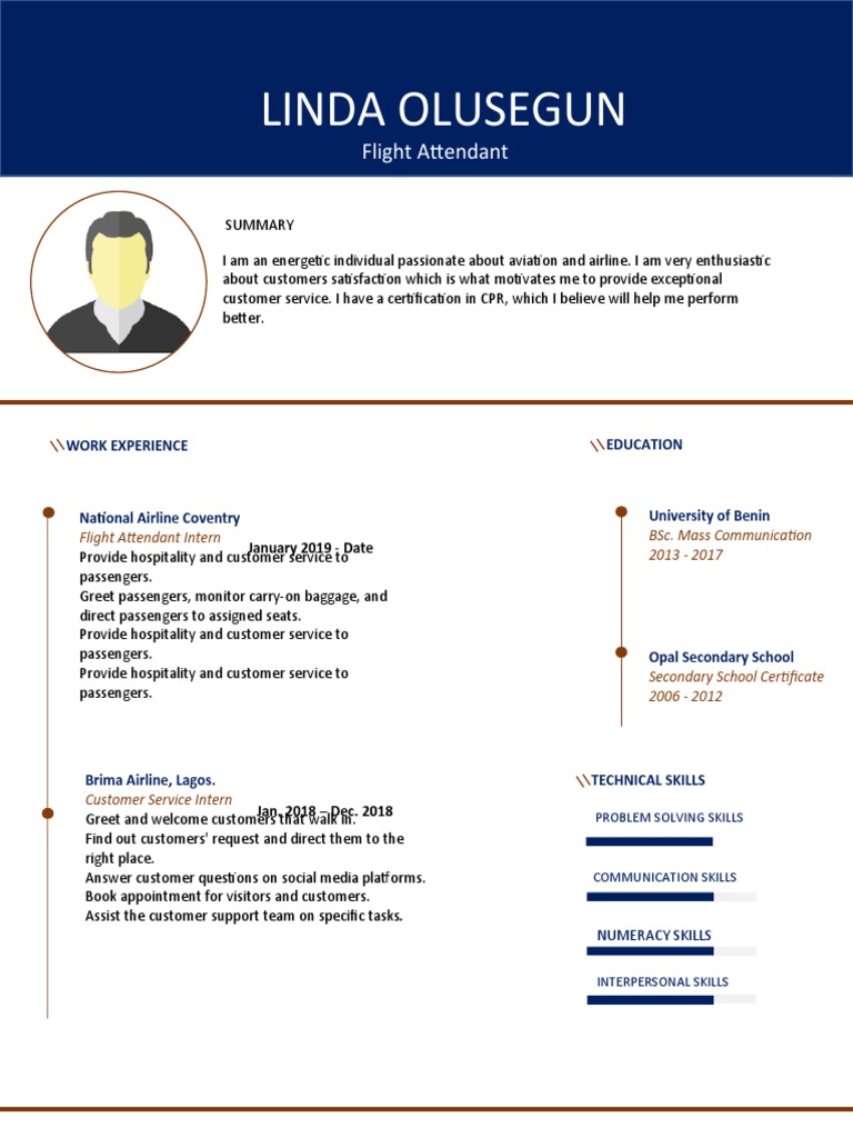 Myjobmag Aviation Entry Level CV | PDF | Business