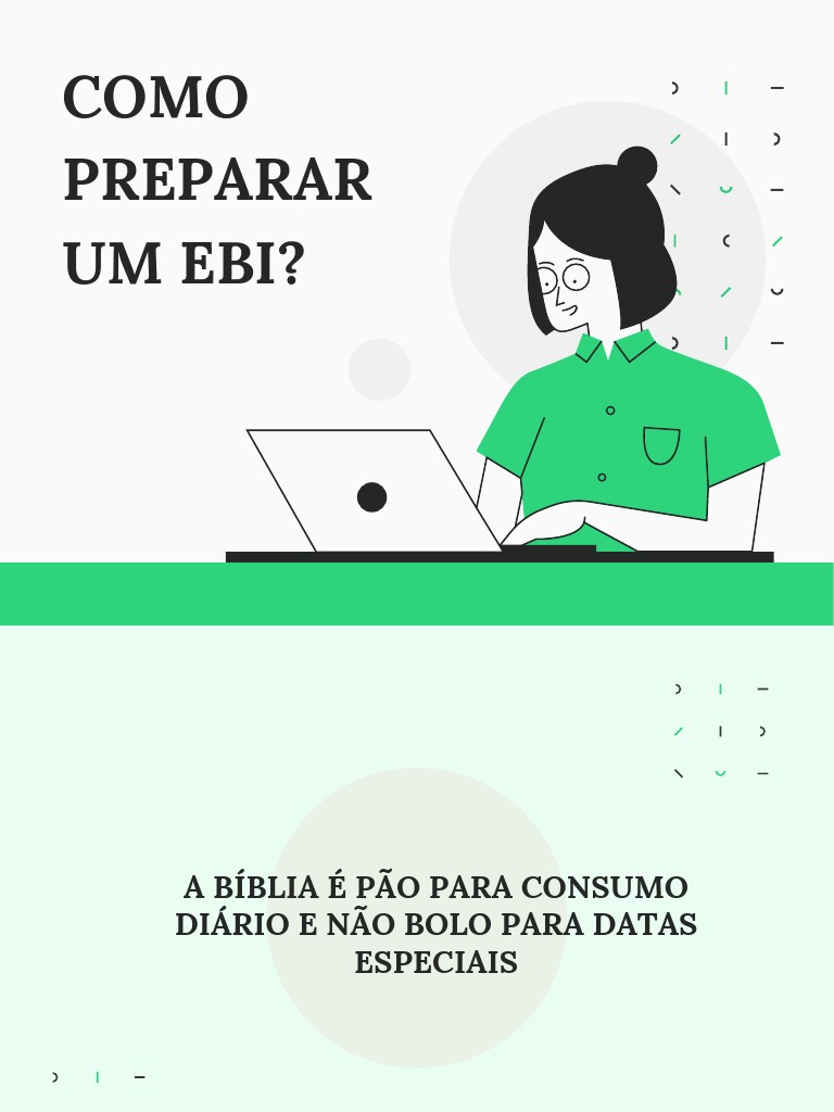 Como Preparar Um EBI | PDF | Jesus | Bíblia