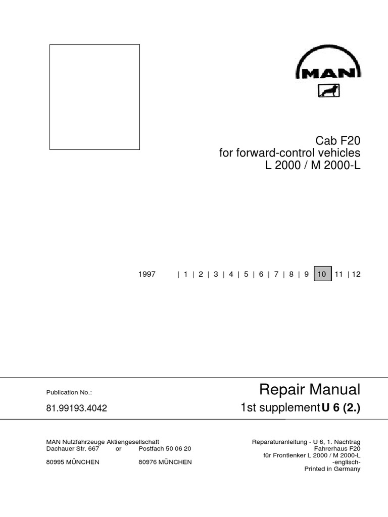 MAN Truck Cabin 1 | PDF | Motor Oil | Window