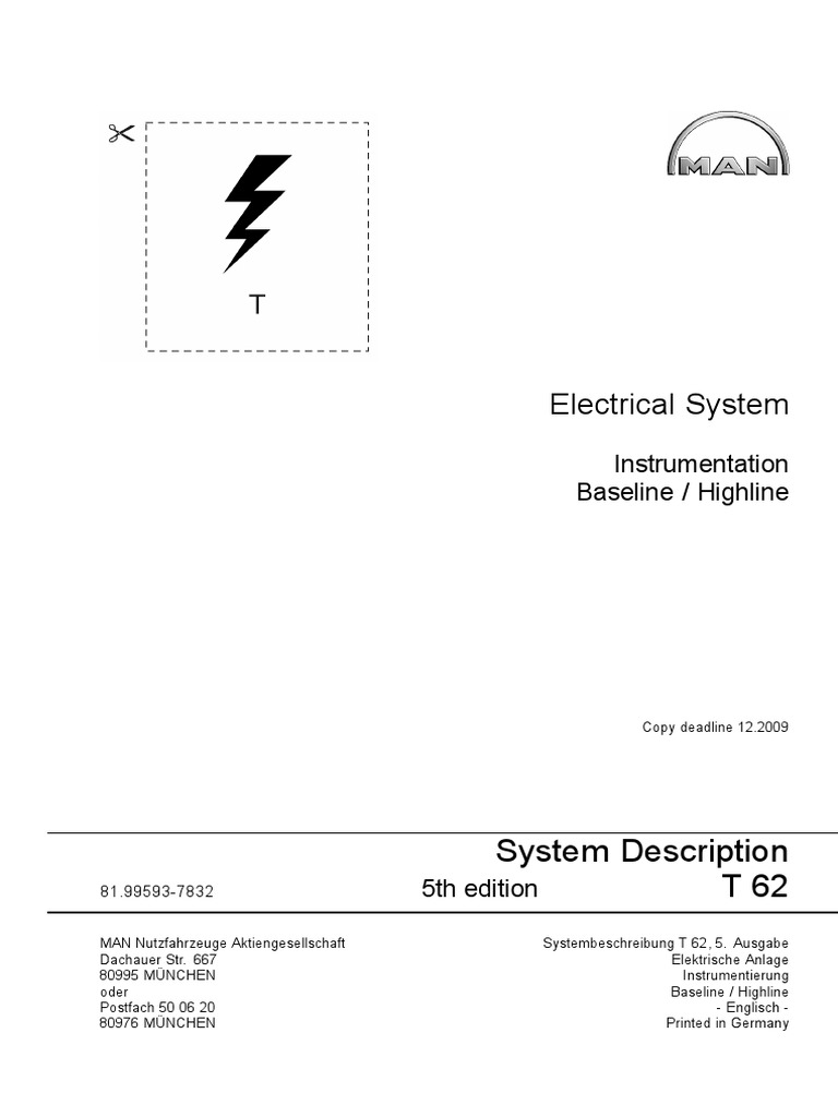 MAN Instrumentation | PDF | Switch | Airbag