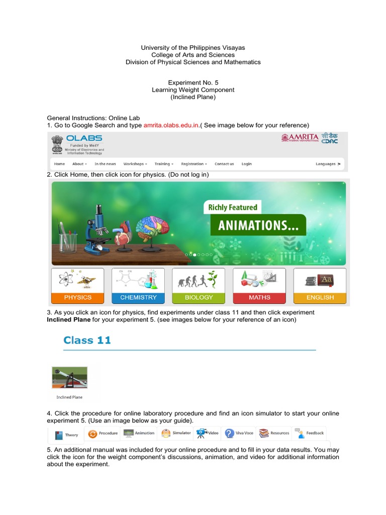 Experiment 5 - Weight Component | PDF | Weight | Experiment