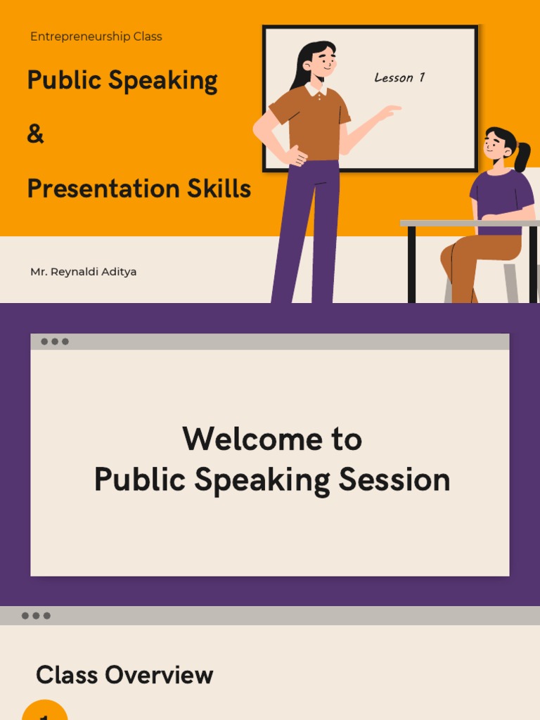 Public Speaking Skills | PDF