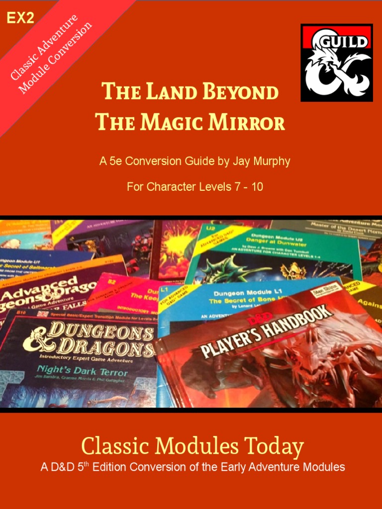 Classic Modules Today EX2 The Land Beyond The Magic Mirror 5e | PDF ...