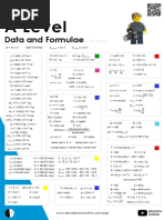 Edexcel A Level Physics Formula Sheet | PDF