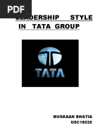 Tata Group: Structure and Leadership Analysis | PDF | Leadership ...