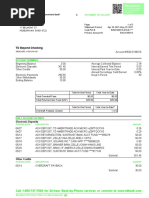 TD Bank Statement | PDF | Visa Inc. | Overdraft