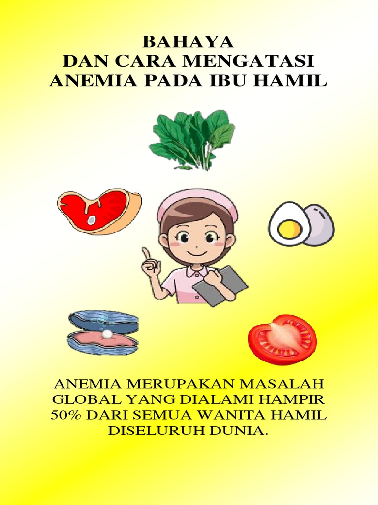 Buku Saku - Bahaya Dan Cara Mengatasi Anemia Pada Ibu Hamil | PDF