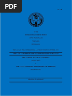 Jessup Applicant Memorial | PDF | International Law | Jurisdiction