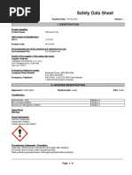 Caustic Soda Safety Data Sheet | PDF | Sodium Hydroxide | Dangerous Goods