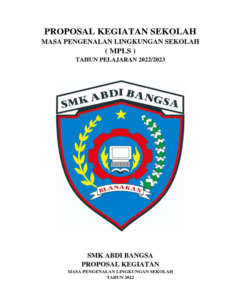Proposal MPLS SMK ABDI BANGSA - TH-2022 | PDF