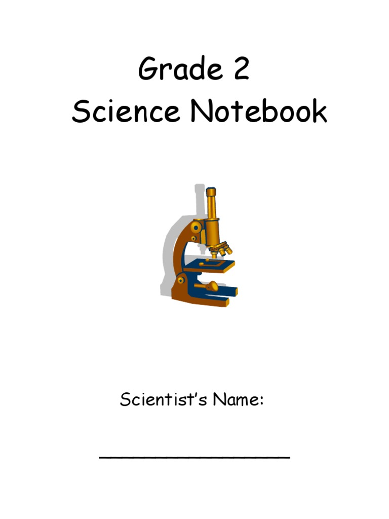 Science Notebook Grade 2 | Download Free PDF | Weather | Wound