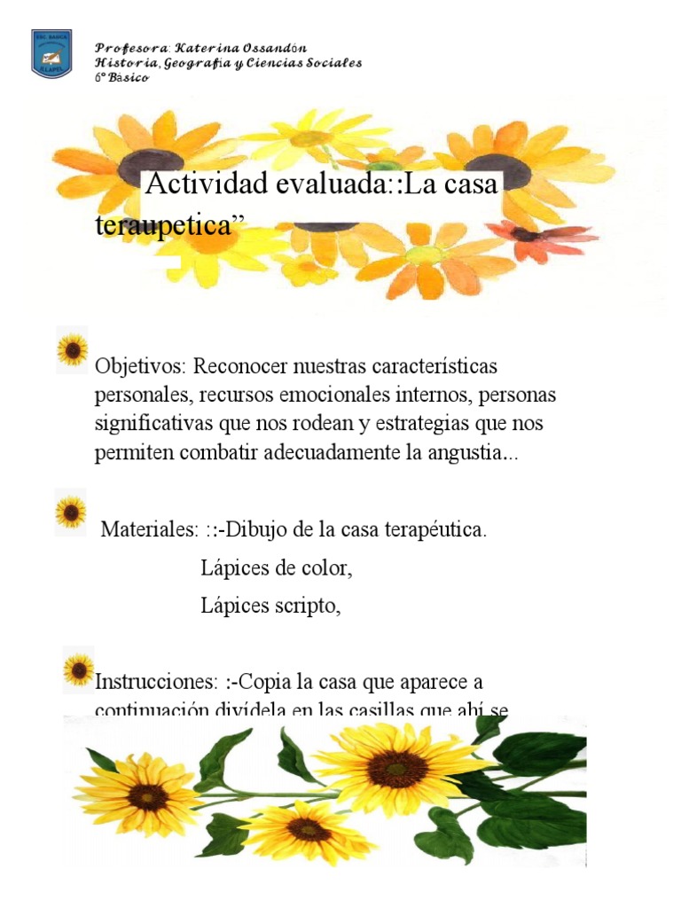 Actividad Evaluada La Casa | PDF