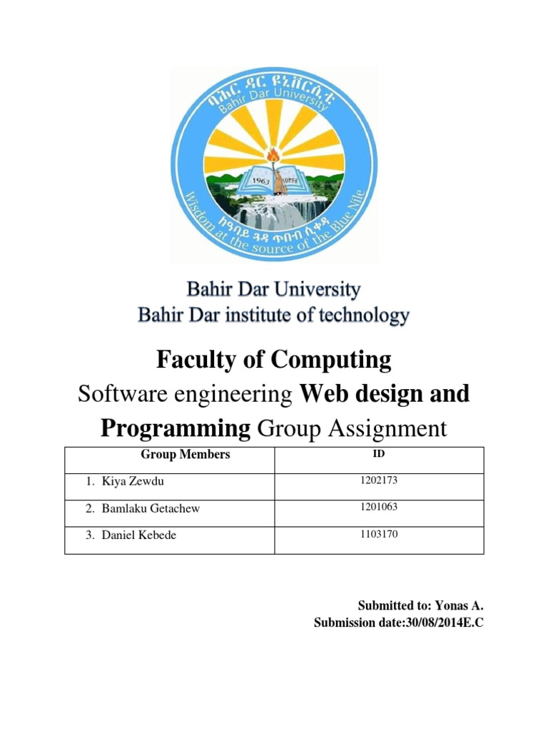 Group Assignment on Key Principles of Web Design: Color Theory ...