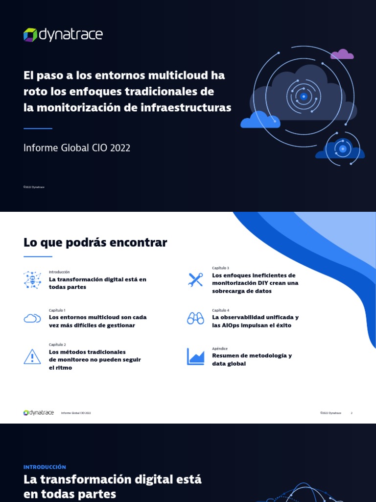 Dynatrace | PDF | Computación en la nube | Informática