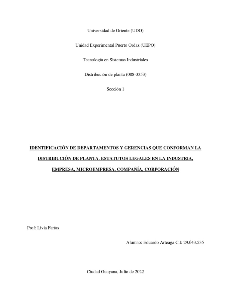 Universidad de Oriente (UDO) | PDF | Sociedad | Business