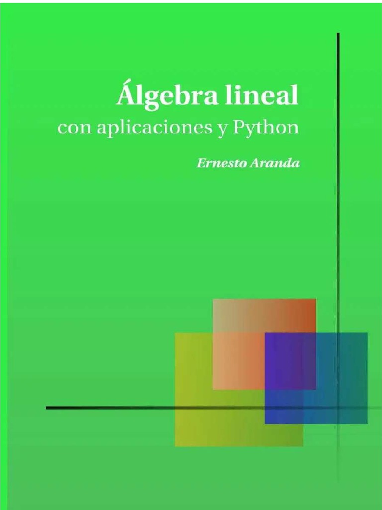 Algebra Lineal y Python | PDF