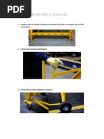 Uso Correcto Del Cutter | PDF