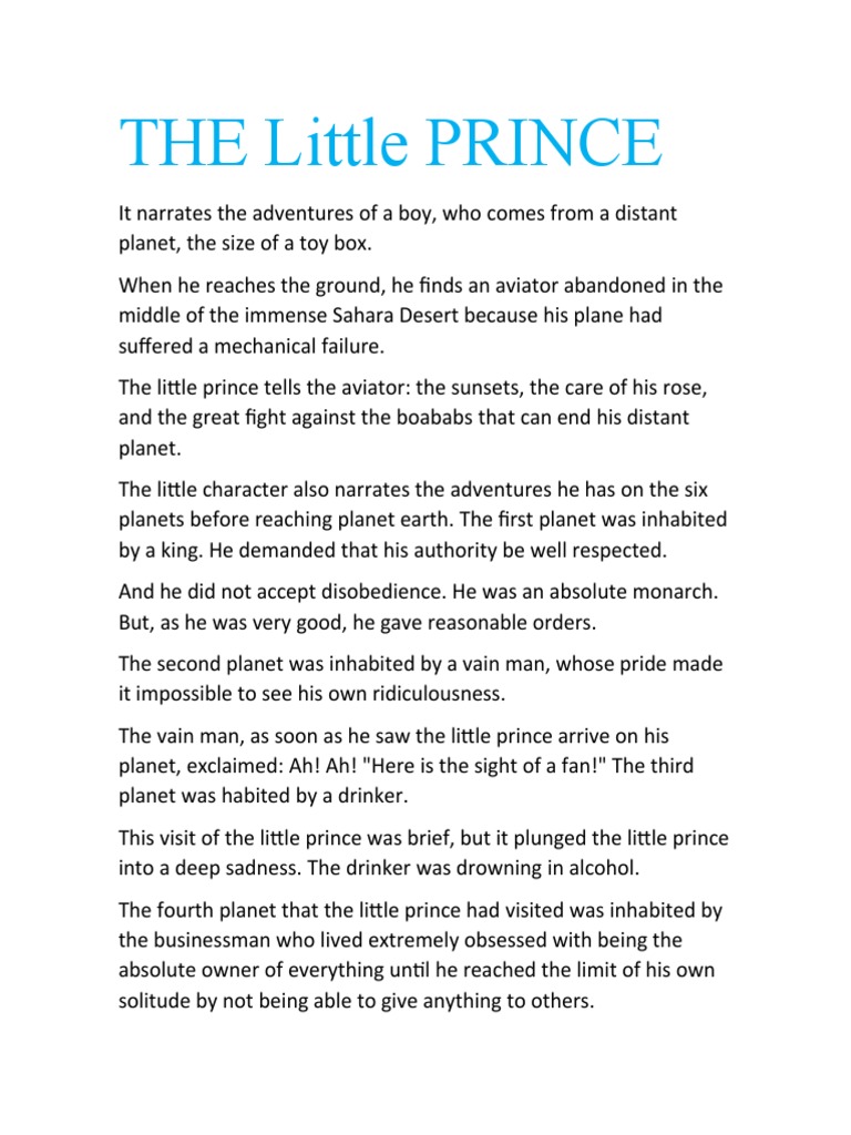 The Litle Prince | PDF