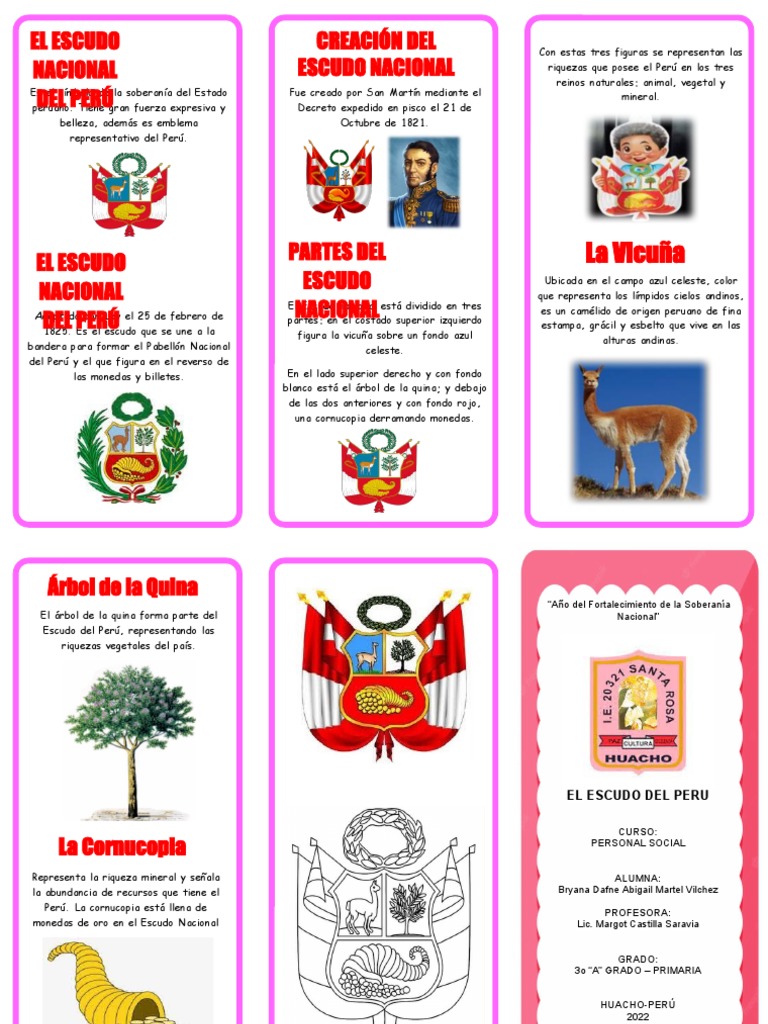 Escudo Del Peru | PDF | Los símbolos | Símbolos nacionales