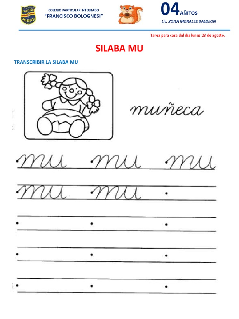 Silaba Mu | PDF