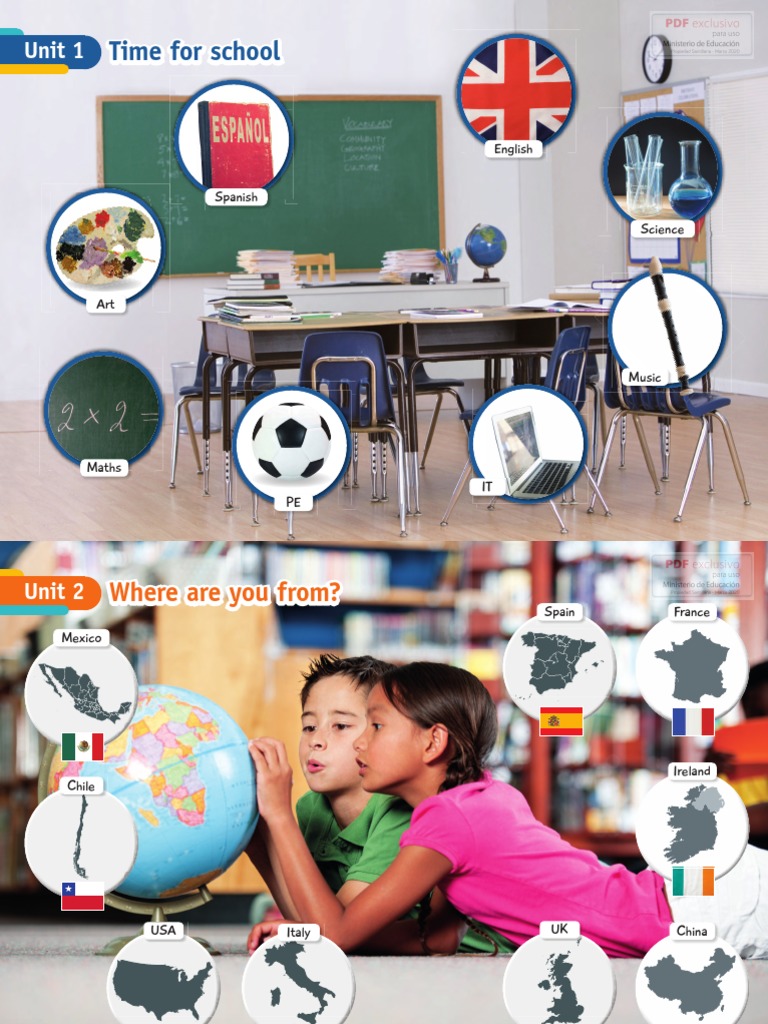 Cuarto Básico Láminas | PDF | Cuisine | Foods