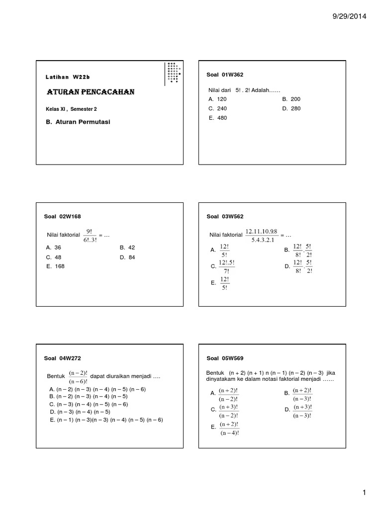02b Latihan w22b | PDF