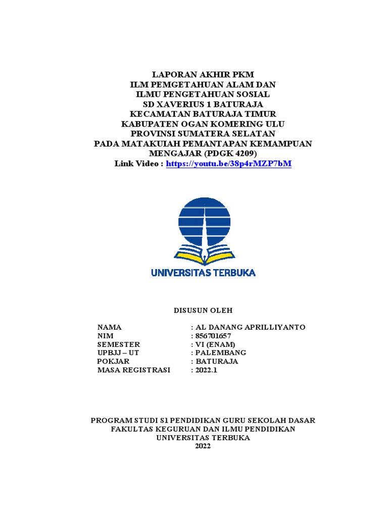 Laporan PKM Final | PDF | Karier & Perkembangan | Bisnis