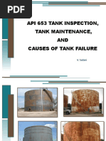 API 653 Tank Inspection | PDF