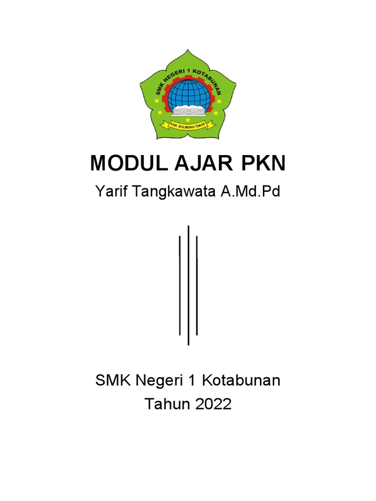 Modul Ajar PPKN - Norma Dan Aturan Yang Berlaku Di Masyarakat - Fase E ...