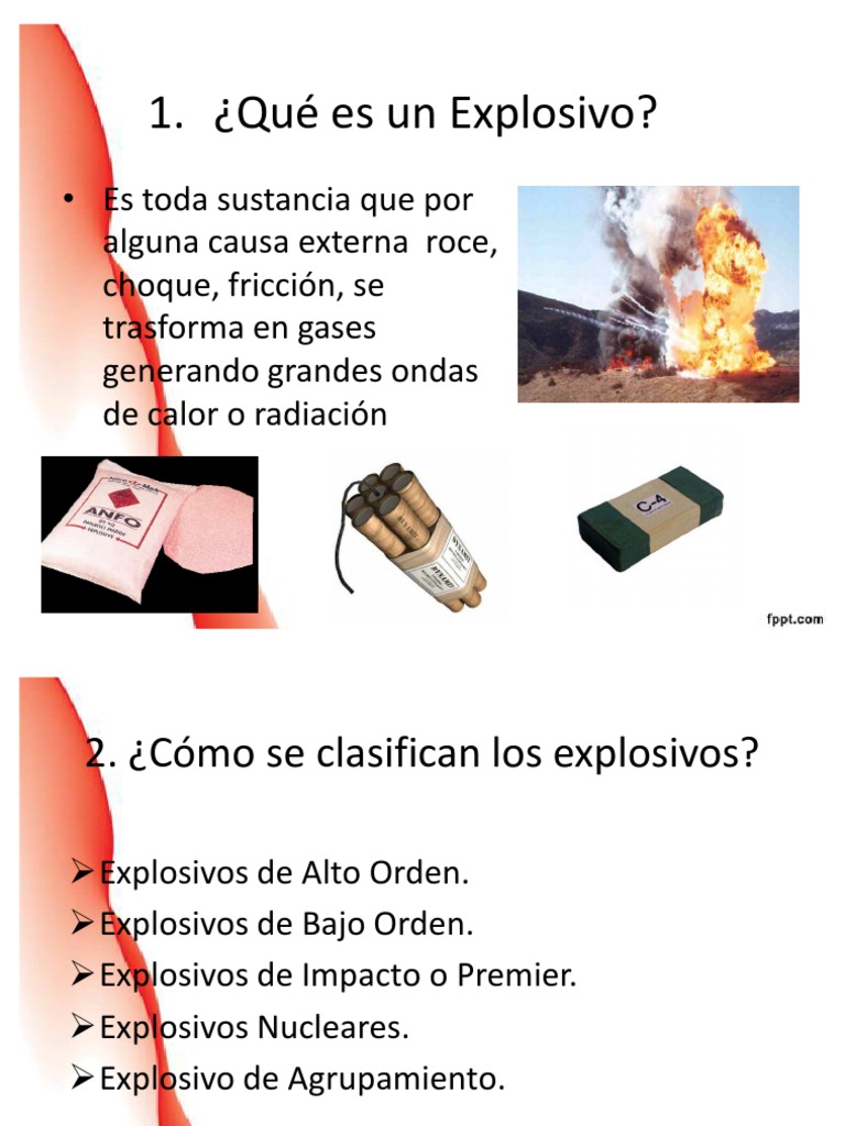 Explosivos