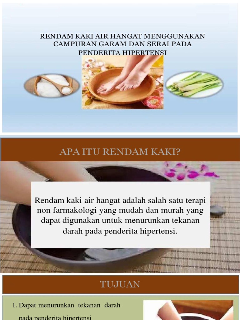 Lembar Balik Rendam Kaki | PDF