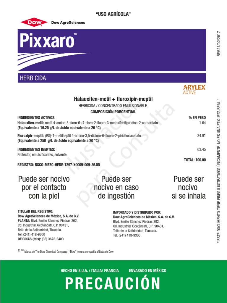 DF Label Pixxaro | PDF | Agua | Contaminación