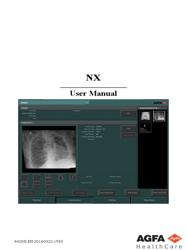 NX User Manual 4420 N (English) | PDF | Computer Network | Medical Imaging