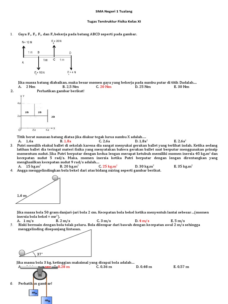 Fisika XI MIPA Dyna 5555555 | PDF