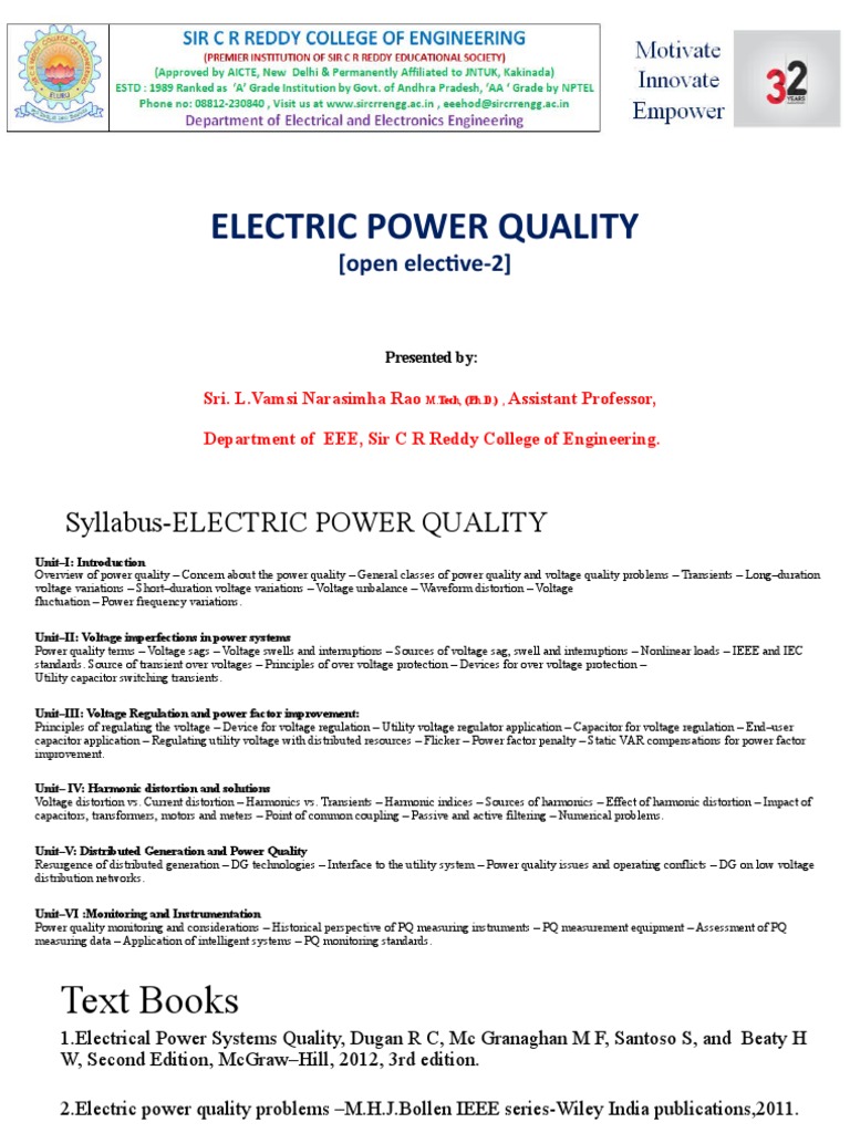Epq PPT Unit-1 | PDF | Distortion | Electronic Engineering