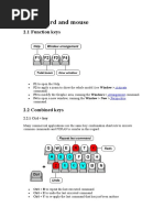 STAAD Pro Shortcut Keys Guide | PDF | Beam (Structure) | Civil Engineering