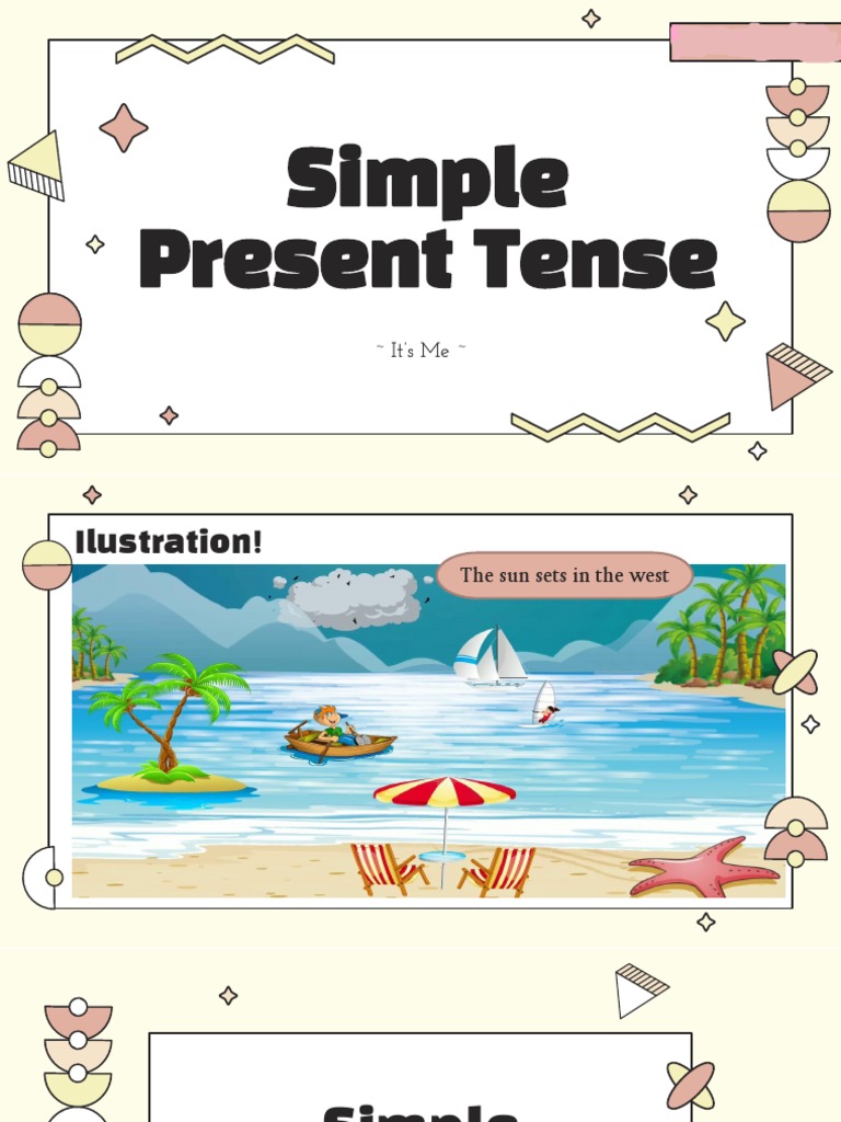 Simple Present Tense 7th Grade Pdf Grammatical Tense Verb