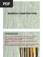 Bamboo Construction & Techniques | PDF | Bamboo | Wood